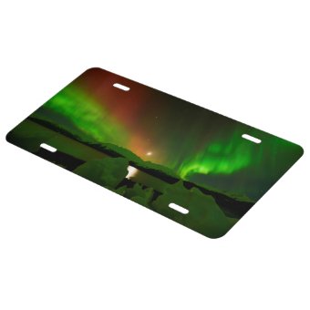 Magical Aurora License Plate | Zazzle