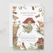Magical Autumn Forest Fairy | Birthday Invitation | Zazzle