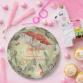 Magical Autumn Forest Fairy | Birthday Paper Plates | Zazzle