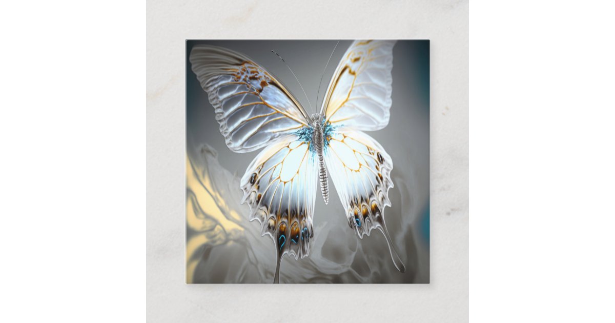 Magical Butterfly Calling Card | Zazzle