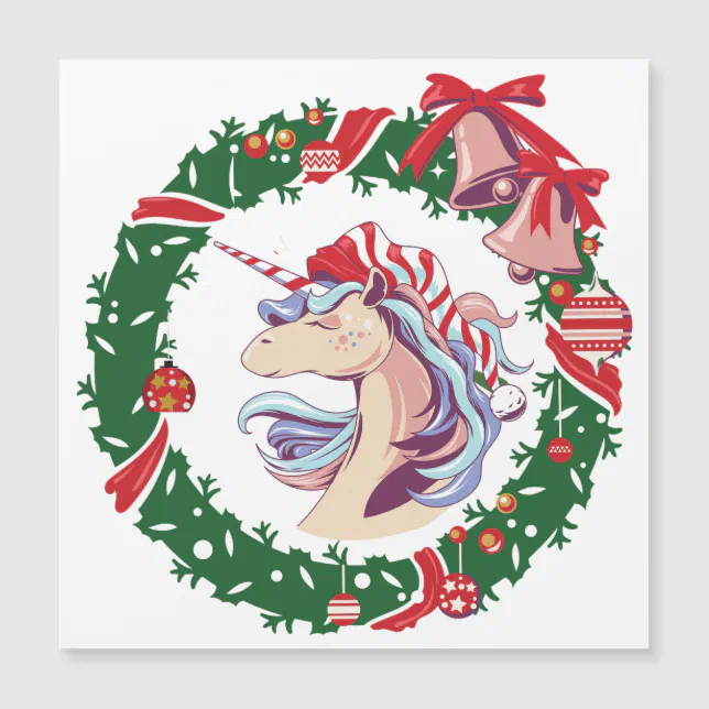 Magical Christmas Unicorn | Zazzle