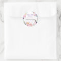 Magical Fairy Labels Birthday Baby Shower | Zazzle