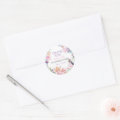 Magical Fairy Labels Birthday Baby Shower | Zazzle