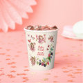Magical Fairy Strawberry Garden Pixie 1st Birthday Paper Cups | Zazzle