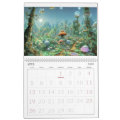 Magical Fairyland Fairy Houses Beautiful Gardens Calendar | Zazzle