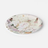 Magical Floral Fairy Birthday Party Paper Plates | Zazzle