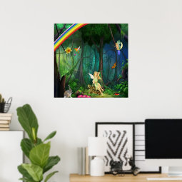 Magical Forest Poster | Zazzle