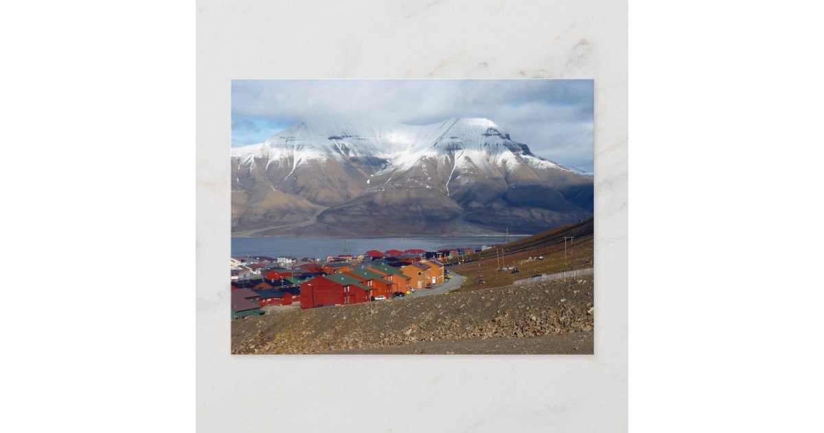 Magical Longyearbyen, Svalbard Postcard | Zazzle