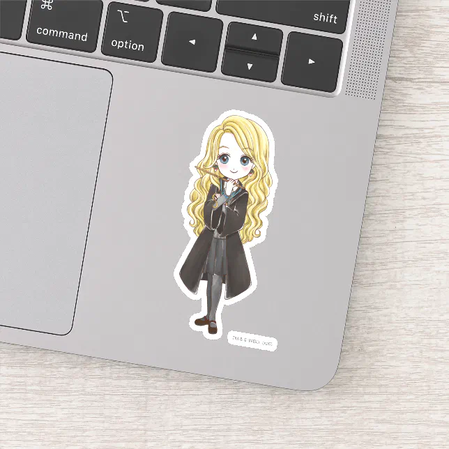 Magical Luna Lovegood Watercolor Sticker | Zazzle