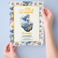 Magical Mermaid Birthday Party Flyer | Zazzle