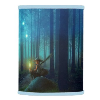 Magical Night Forest Trees Fairy Tale Lamp Shade | Zazzle