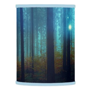 Magical Night Forest Trees Fairy Tale Lamp Shade | Zazzle