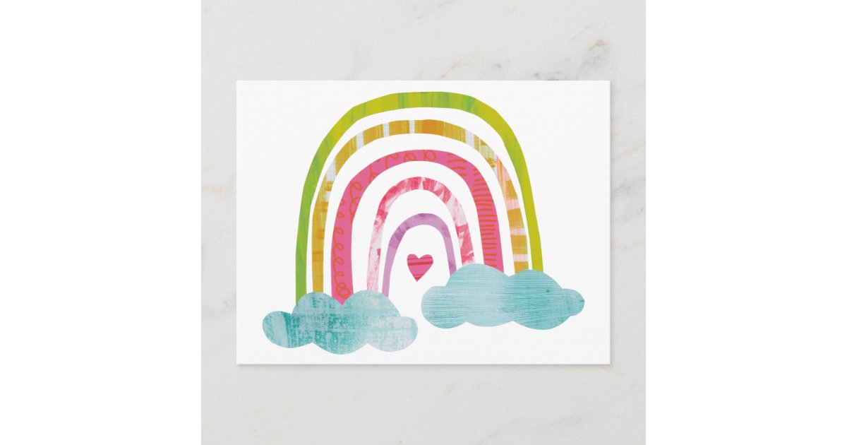 Magical Rainbow Postcard | Zazzle