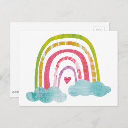 Magical Rainbow Postcard | Zazzle