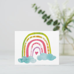 Magical Rainbow Postcard | Zazzle
