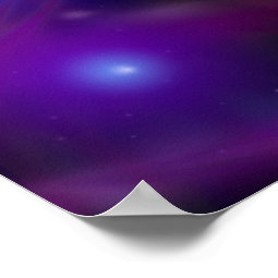 Magical Space Stars Digital Painting Poster | Zazzle