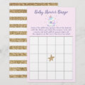 Magical Unicorn Baby Shower Bingo Game | Zazzle