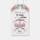 Magical Unicorn Birthday Favor Gift Tags | Zazzle
