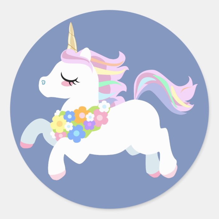 Magical Unicorn Stickers | Zazzle.com