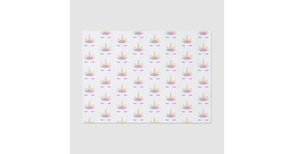 Magical Unicorn Tissue Paper | Zazzle