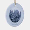 Magical winter forest - Ceramic Ornament | Zazzle