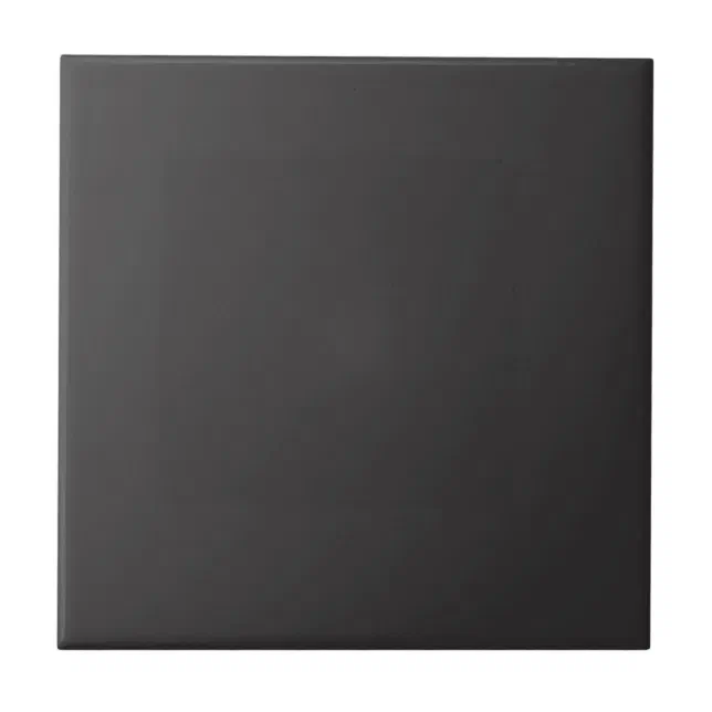 Magically Black Square Kitchen and Bathroom Ceramic Tile | Zazzle