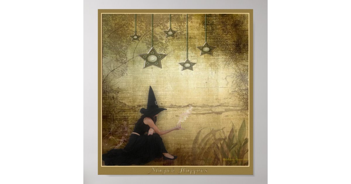 Magick Happens Poster | Zazzle