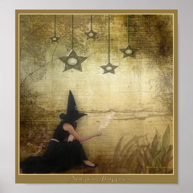 Magick Happens Poster | Zazzle