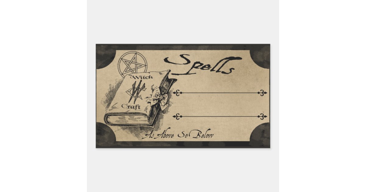 MAGICK POTION LABEL | Zazzle