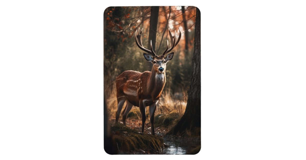 Magnet-Deer Magnet | Zazzle