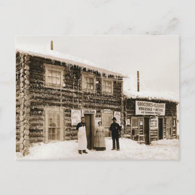Magnet House Yukon, Alaska circa 1890s Postcard | Zazzle