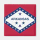 Magnet with Flag of Arkansas State - USA | Zazzle