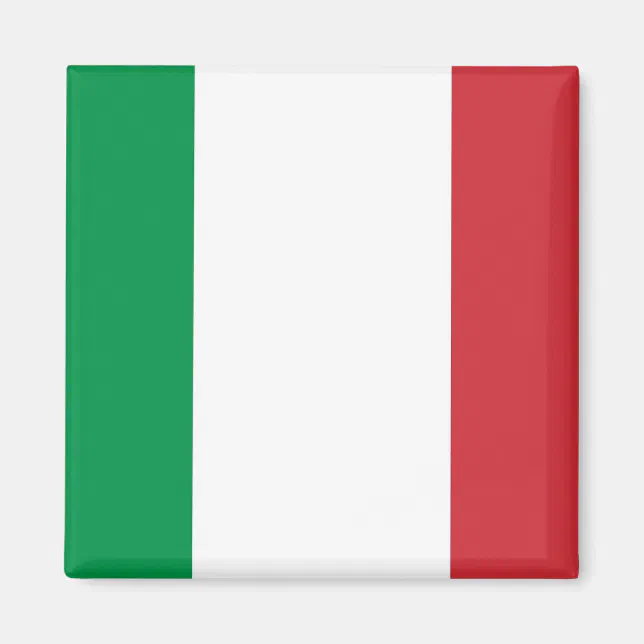 Magnet with Flag of Italy | Zazzle