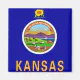 Magnet with Flag of Kansas State - USA | Zazzle