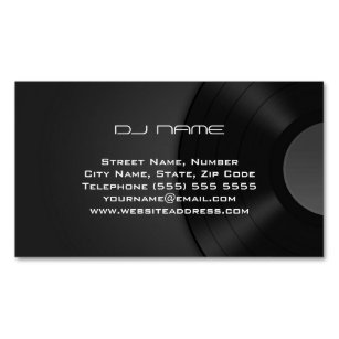 Djing Business Cards - Business Card Printing | Zazzle