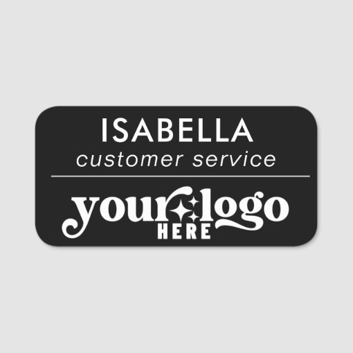 Magnetic Small Business Employee Job Title Name Tag | Zazzle Magnetic Small Business Employee Job Title Name Tag | Zazzle