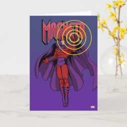 Magneto Character Pose Card | Zazzle