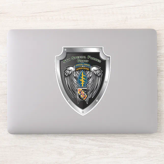 Magnificent 5th Special Forces Group (Airborne) Sticker | Zazzle