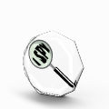 Magnifying Glass Acrylic Award | Zazzle