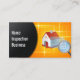 Magnifying Glass Home Inspection Business Card | Zazzle