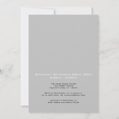 Magnifying Glass Marbles Gender Reveal Party Invitation | Zazzle