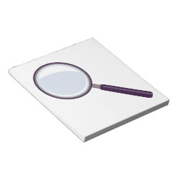 Magnifying Glass Notepad | Zazzle