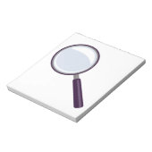 Magnifying Glass Notepad | Zazzle