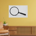 magnifying glass poster | Zazzle