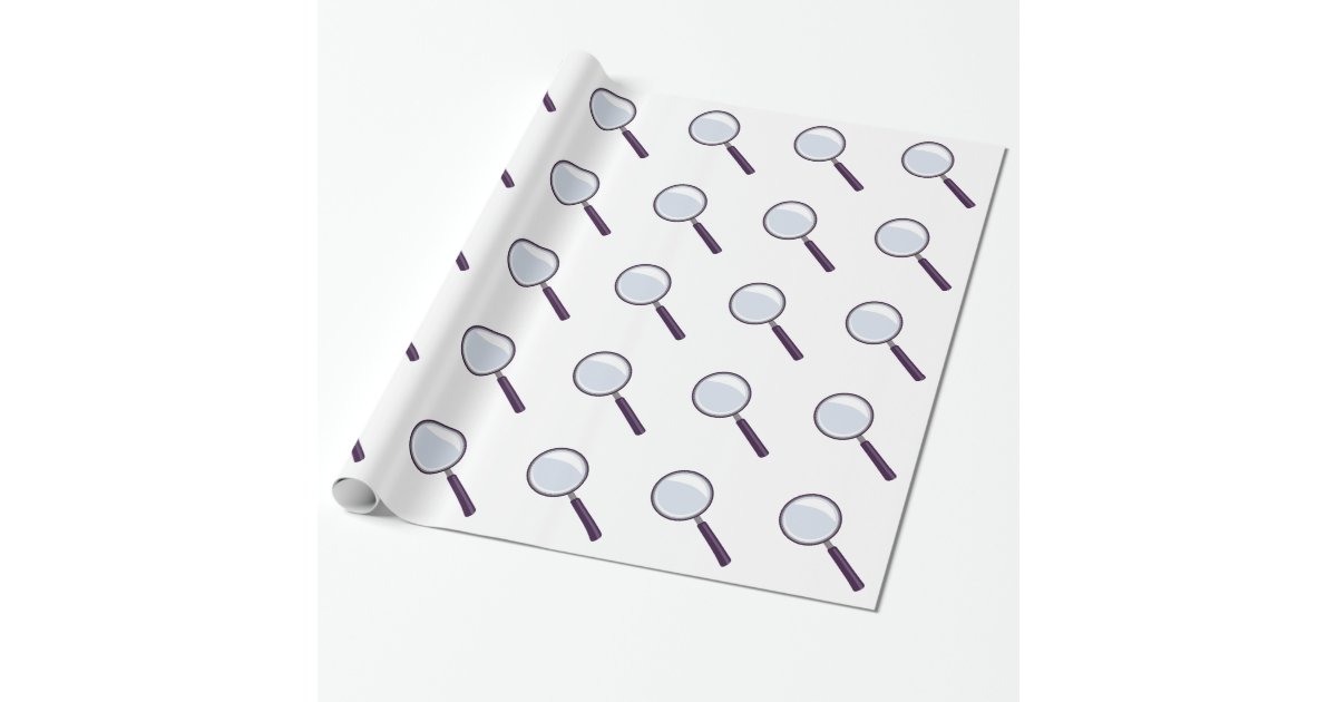 Magnifying Glass Wrapping Paper | Zazzle