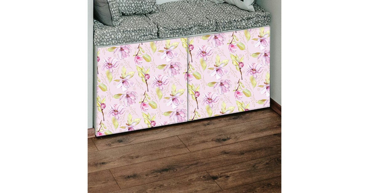 Magnolia Flower Pattern Decoupage Tissue Paper | Zazzle
