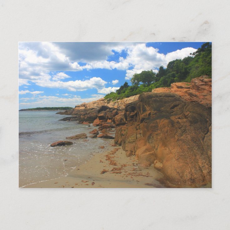 Magnolia Gray Beach Manchester by the Sea Postcard | Zazzle