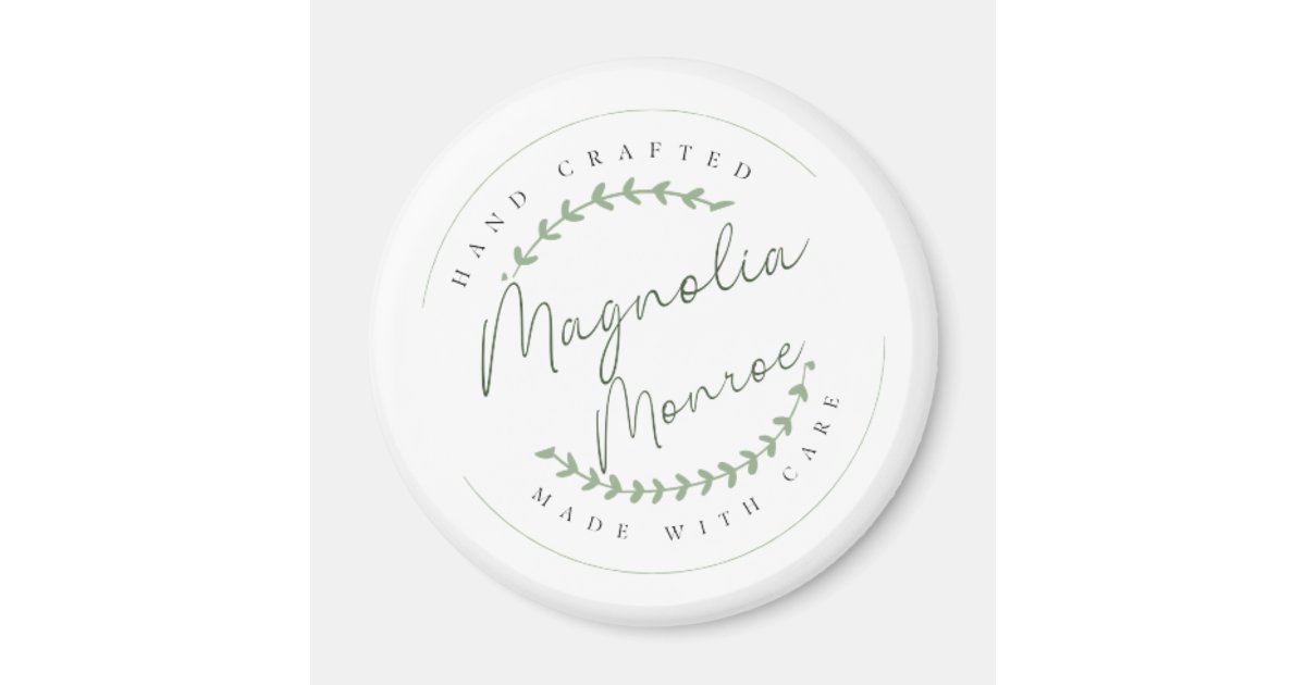Magnolia Monroe Logo Magnet | Zazzle