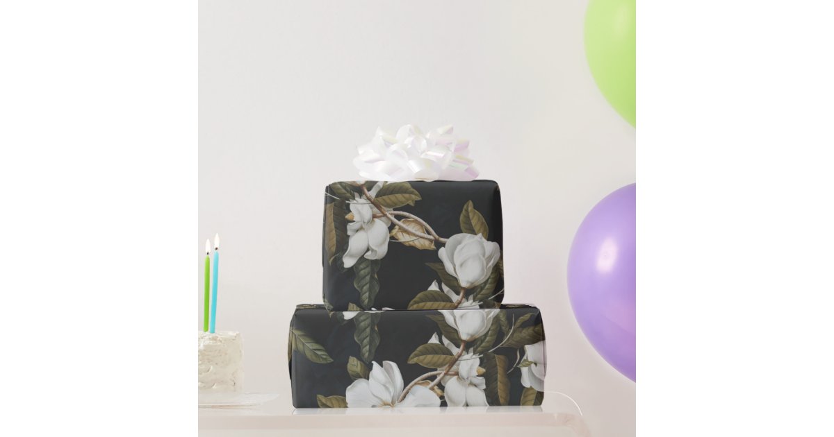 Magnolia Wrapping Paper | Zazzle