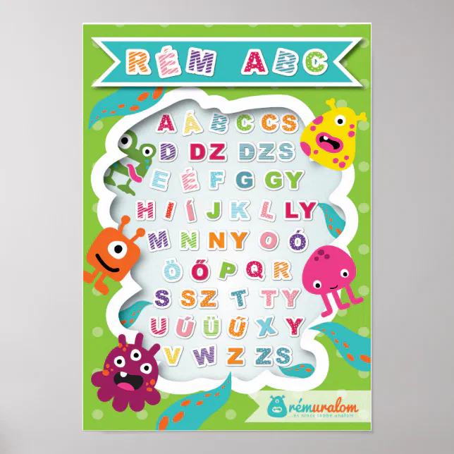 Magyar ABC a Rémuralomtól Poster | Zazzle